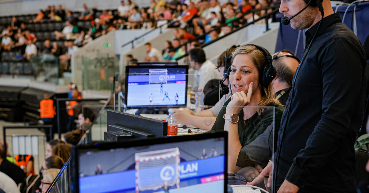Empower your voice and become the EHF's first female commentator