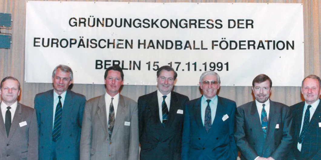 EHF from 1991 to 2001: A great start for European handball
