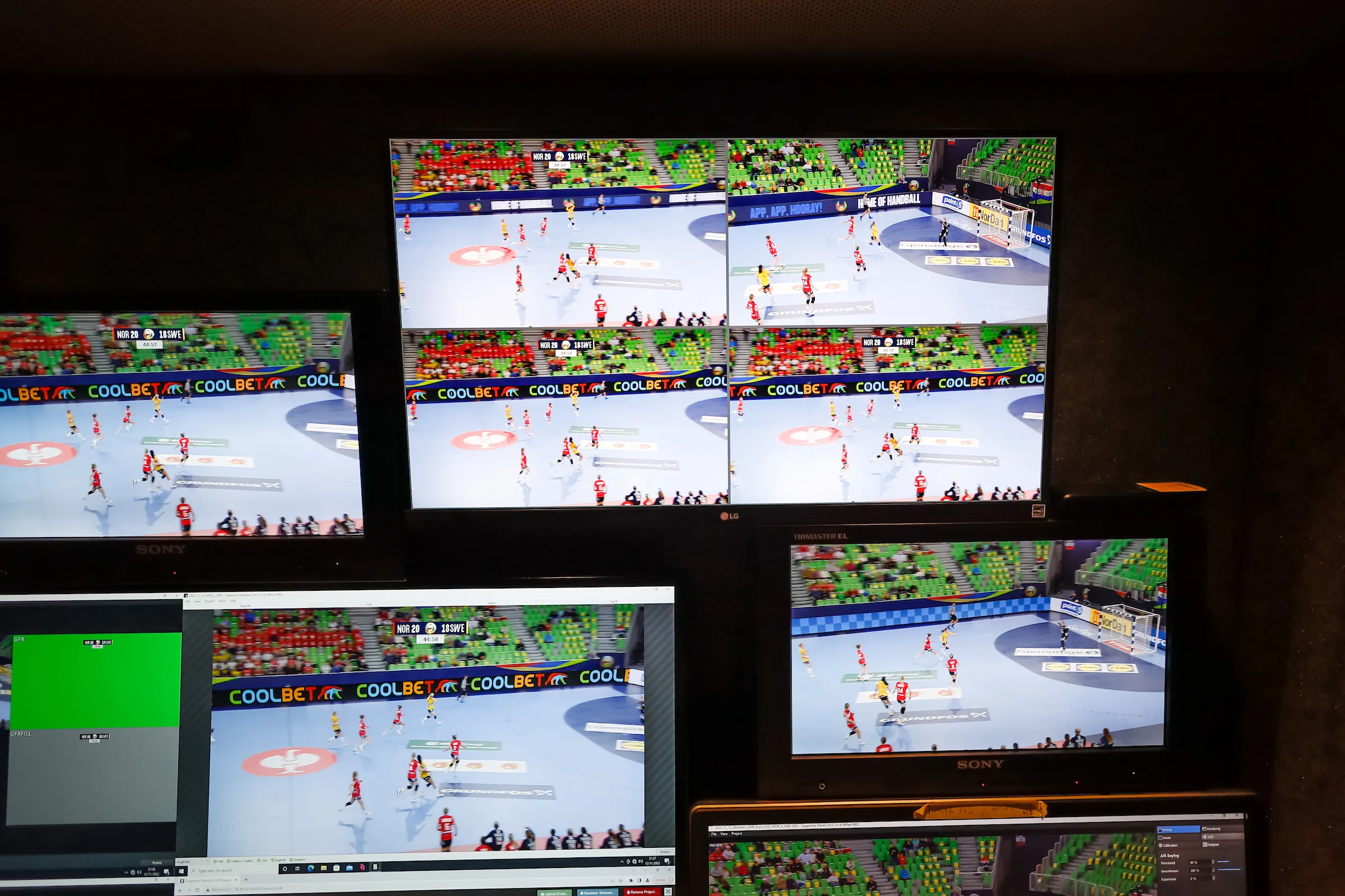 EHF and partners launch world-first virtual advertising at EHF events